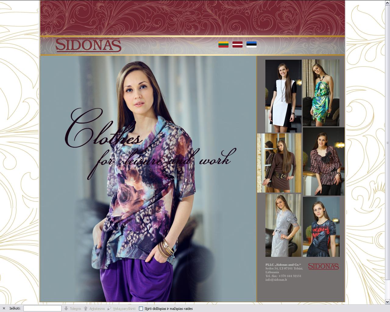 » www.sidonas.lt Website development|SEO services|SEM services ...